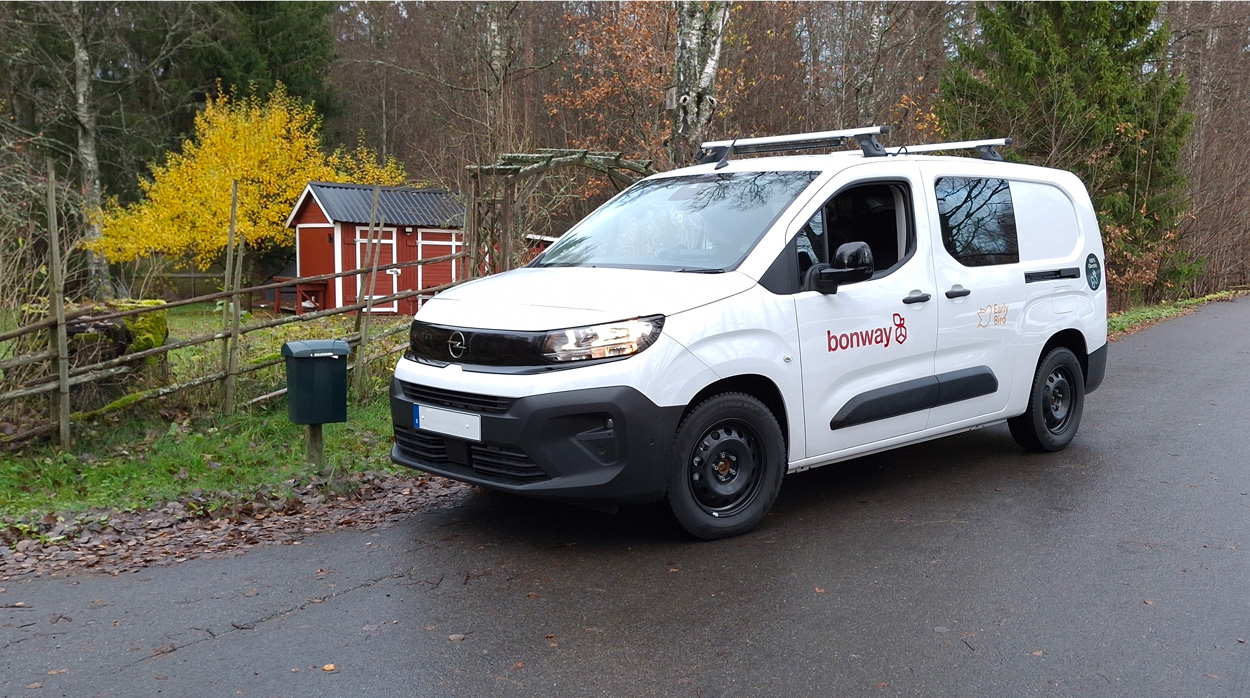Bonnier - Bonway investerar i 140 elbilar för emissionsfri distribution